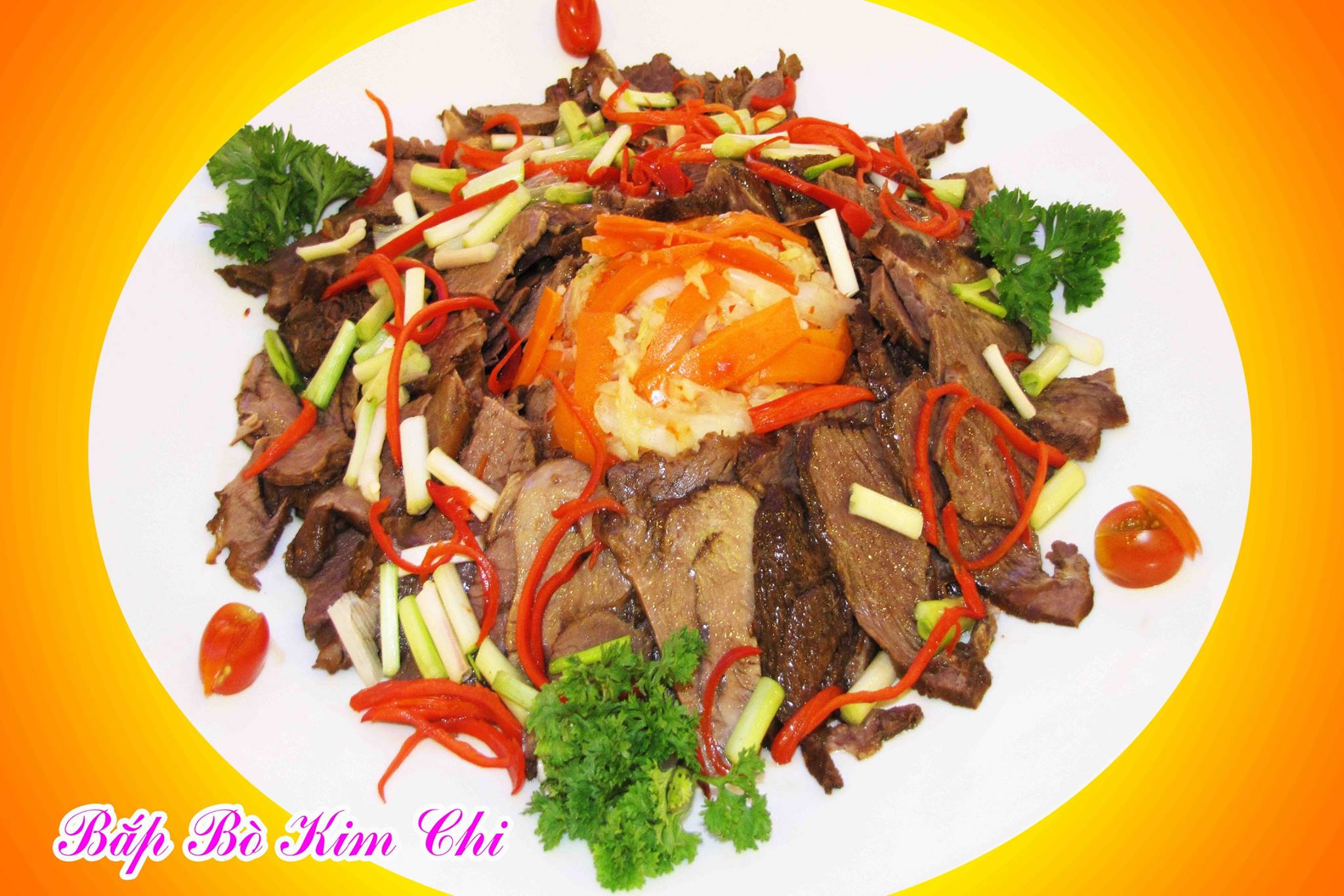bap bo kim chi – Nhà hàng Thủy tạ Đầm Sen